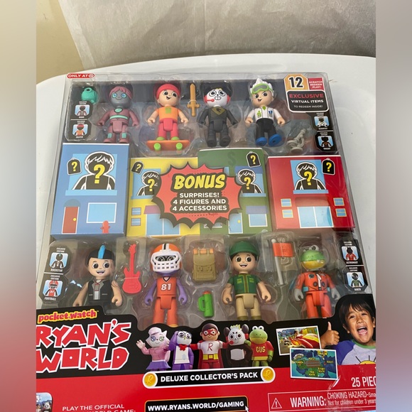 Ryans World | Toys | Ryans World Action Figures Collectors Set New ...